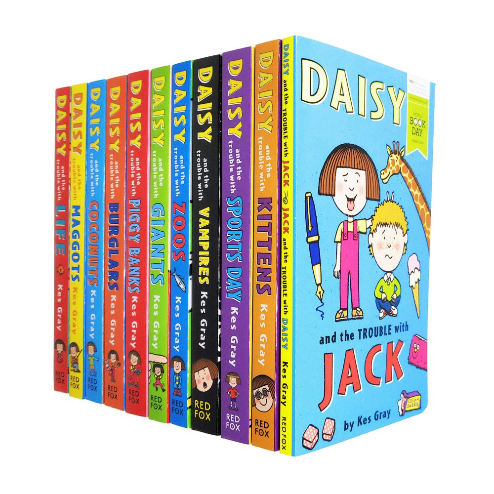 Daisy and the Trouble with 11 books set with world book day: Amazon.co ...