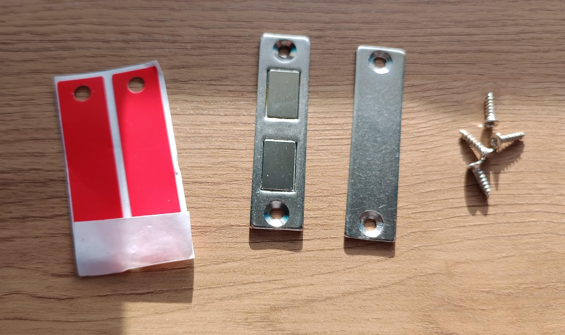 6 Pack Magnetic Door Catches, Double Magnetic Catch Ultra Thin Cupboard ...