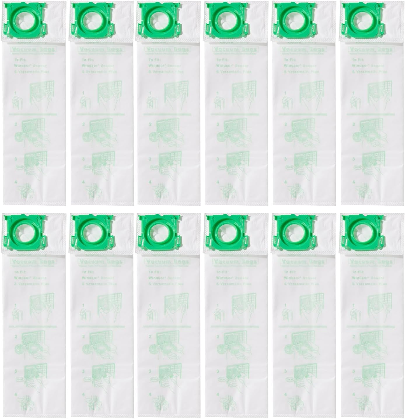 CF Clean Fairy 12Pack Micro Synthetic Cloth Bags Compatible With Sebo C ...