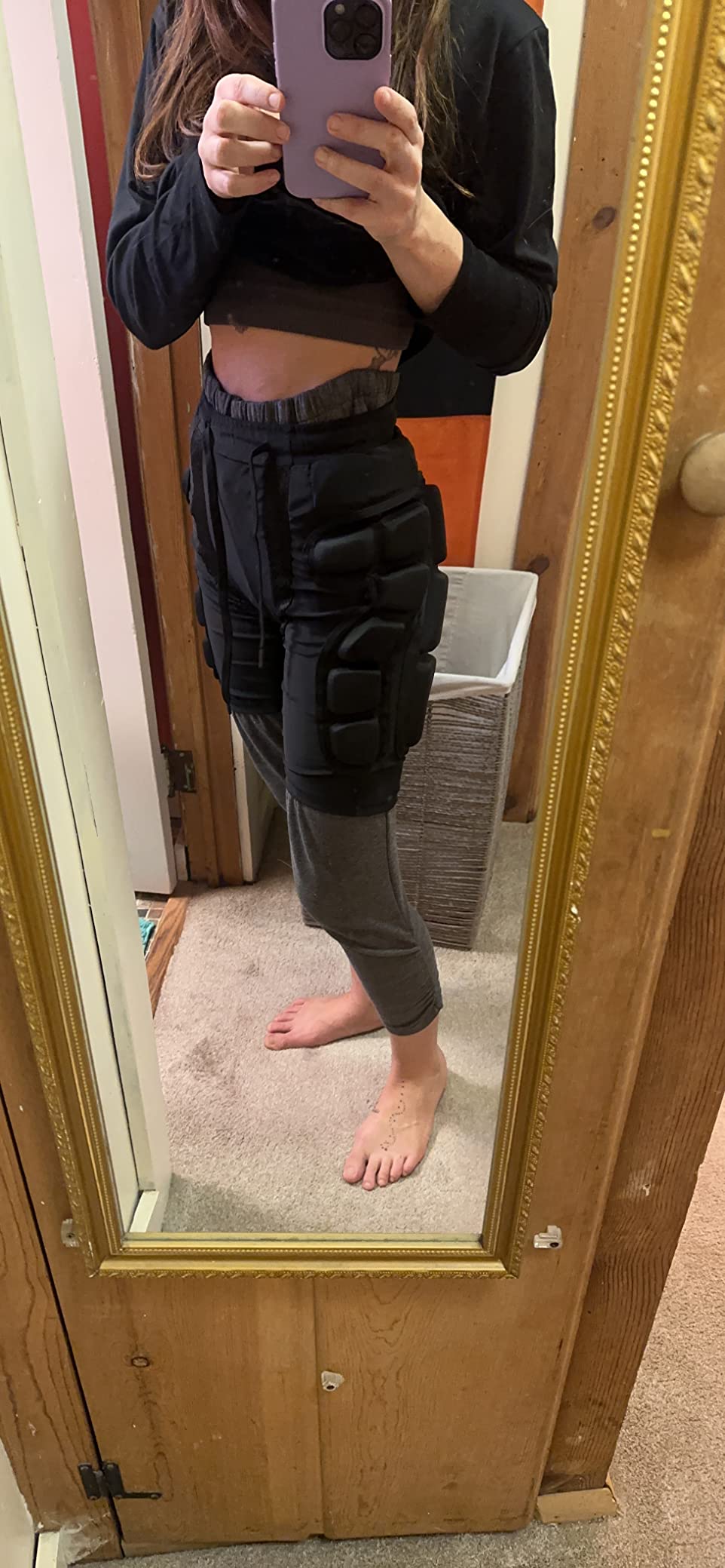 Amazon.com : Relaxyee Protective Padded Shorts, Impact Resistance ...