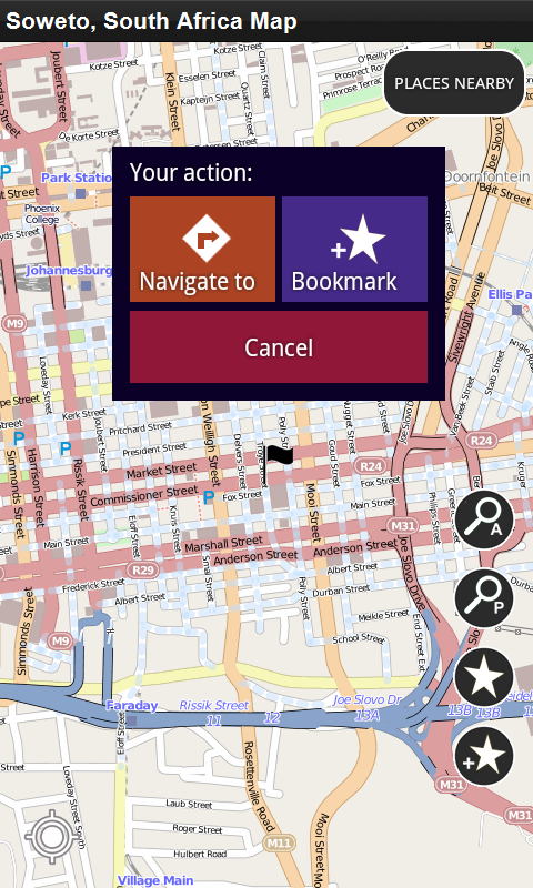 Map Of Soweto South Africa Map Of South Africa Cities And Roads