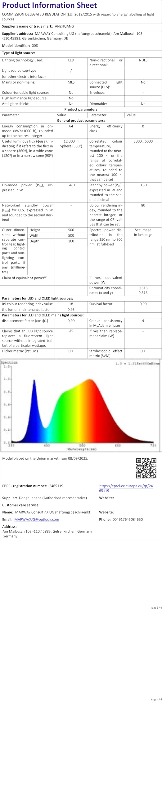 Comely LED Wandleuchten Innen Schwarz,12W Rund Acryl Wandlampe Innen ...