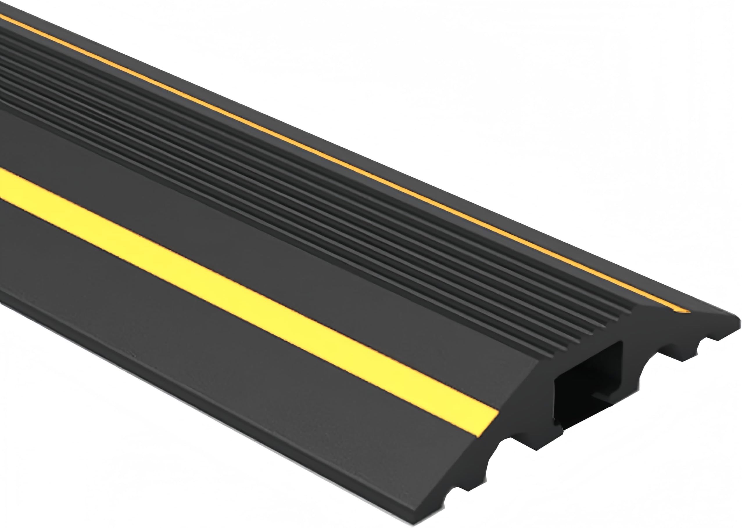 Amazon.com: Reliancer 5 Channel Rubber Cable Protector Ramp Traffic ...