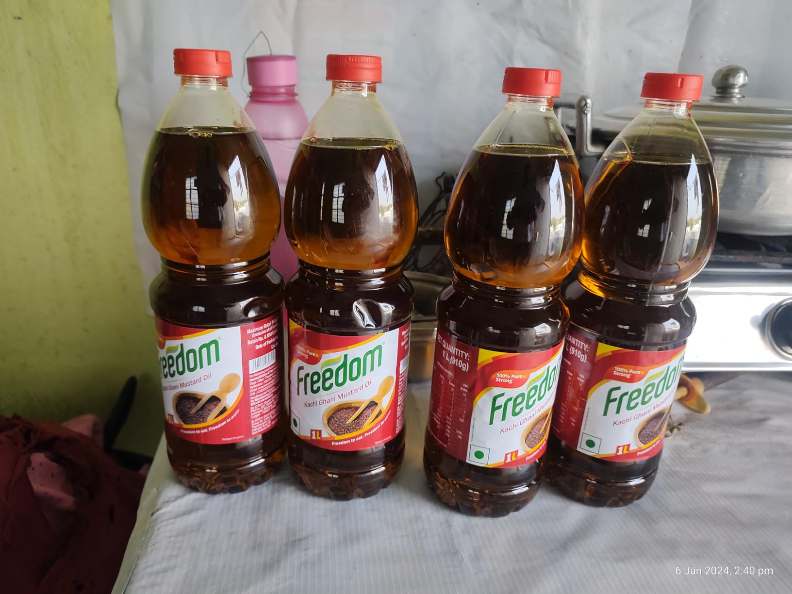 Freedom Cooking Oil - Mustard, 1L : Amazon.in: Grocery & Gourmet Foods