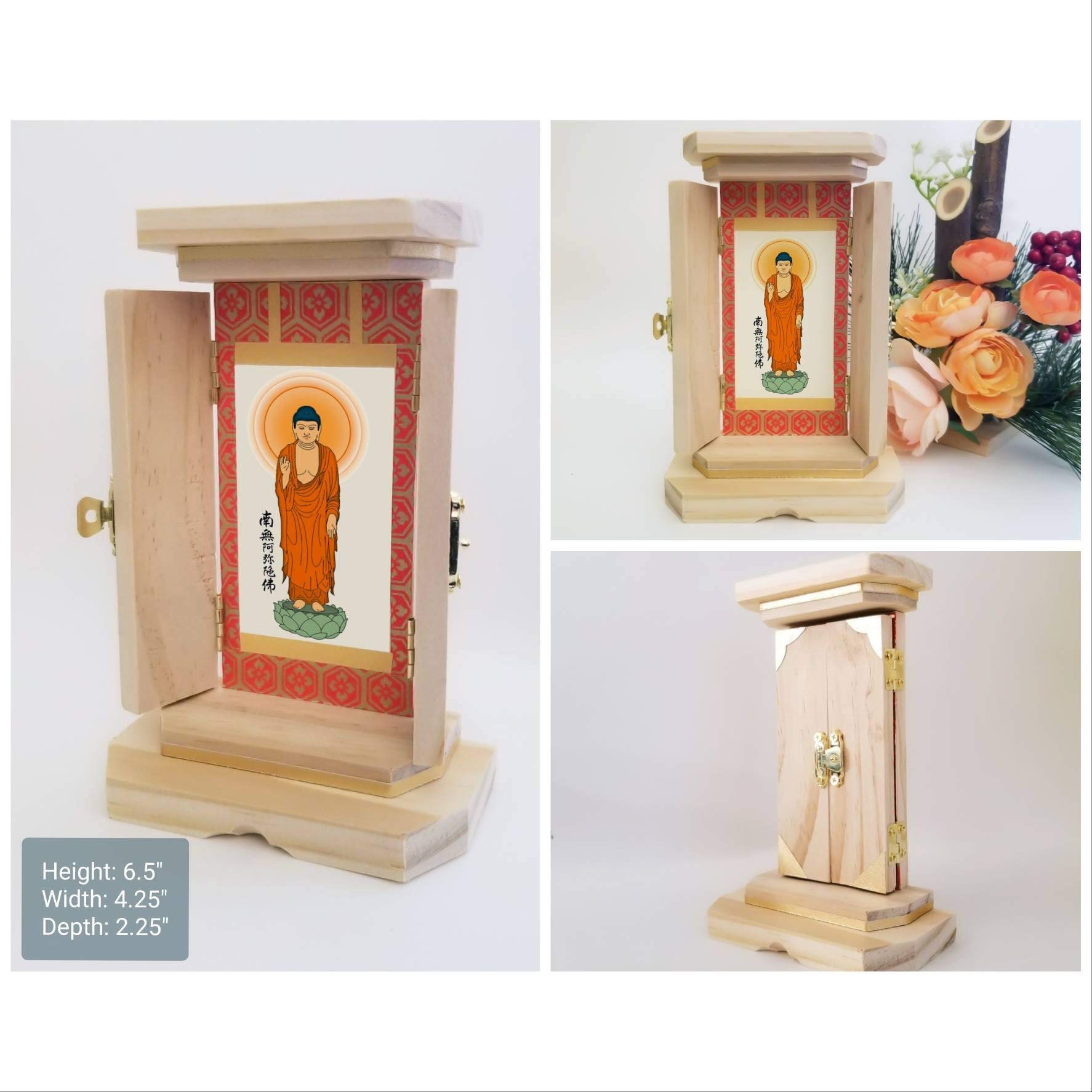 Mini Amida Nembutsu Butsudan Pure Land Shin Buddhism Jodo Shu ...