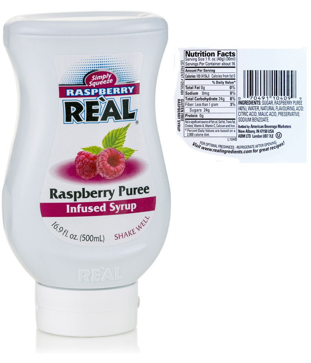 Snapklik.com : Real Fruit Infused Flavoring Syrup Variety - Strawberry ...