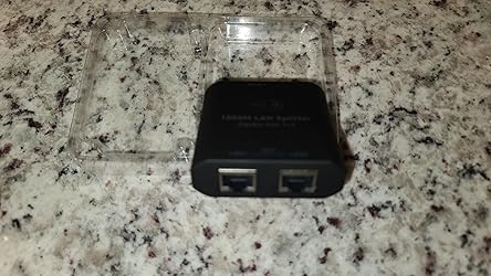 Amazon.com: AILVLVNG Ethernet Splitter 1 to 2 1000Mbps Internet Cable ...