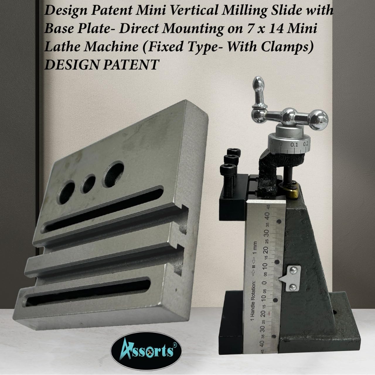 Mini Lathe Milling Slide Mini Vertical Milling Slide For 7x14 Lathe ...