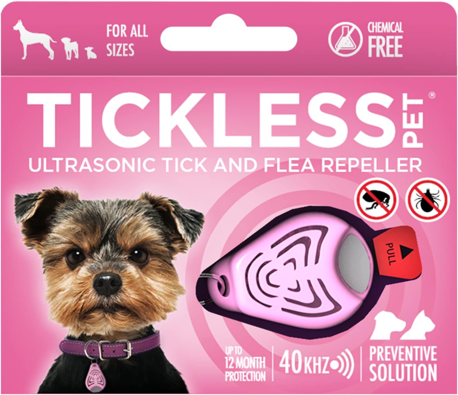 Tickless Pet Ultrasonic Tick and Flea Device for Pets : Amazon.de: Pet ...