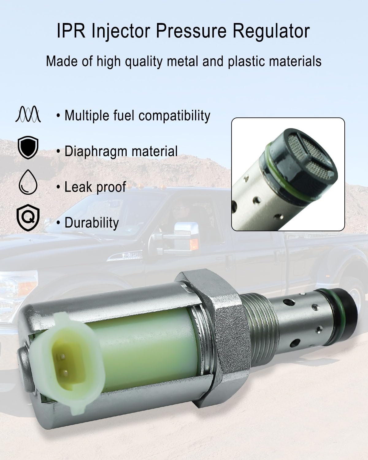 6 0 Powerstroke 6.0L Powerstroke IPR Valve Kit - High Pressure Oil ...