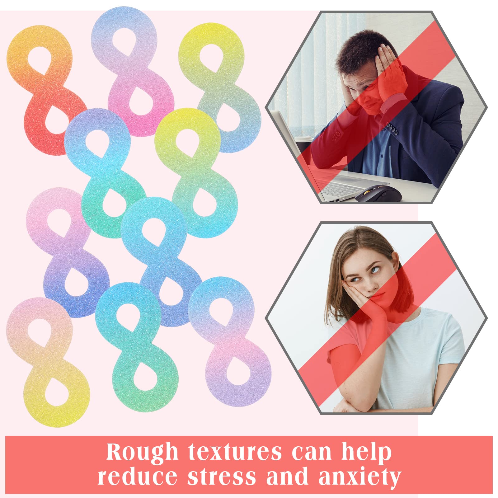 Snapklik.com : 50 Pieces Calm Stickers Anxiety Sensory Stickers ...