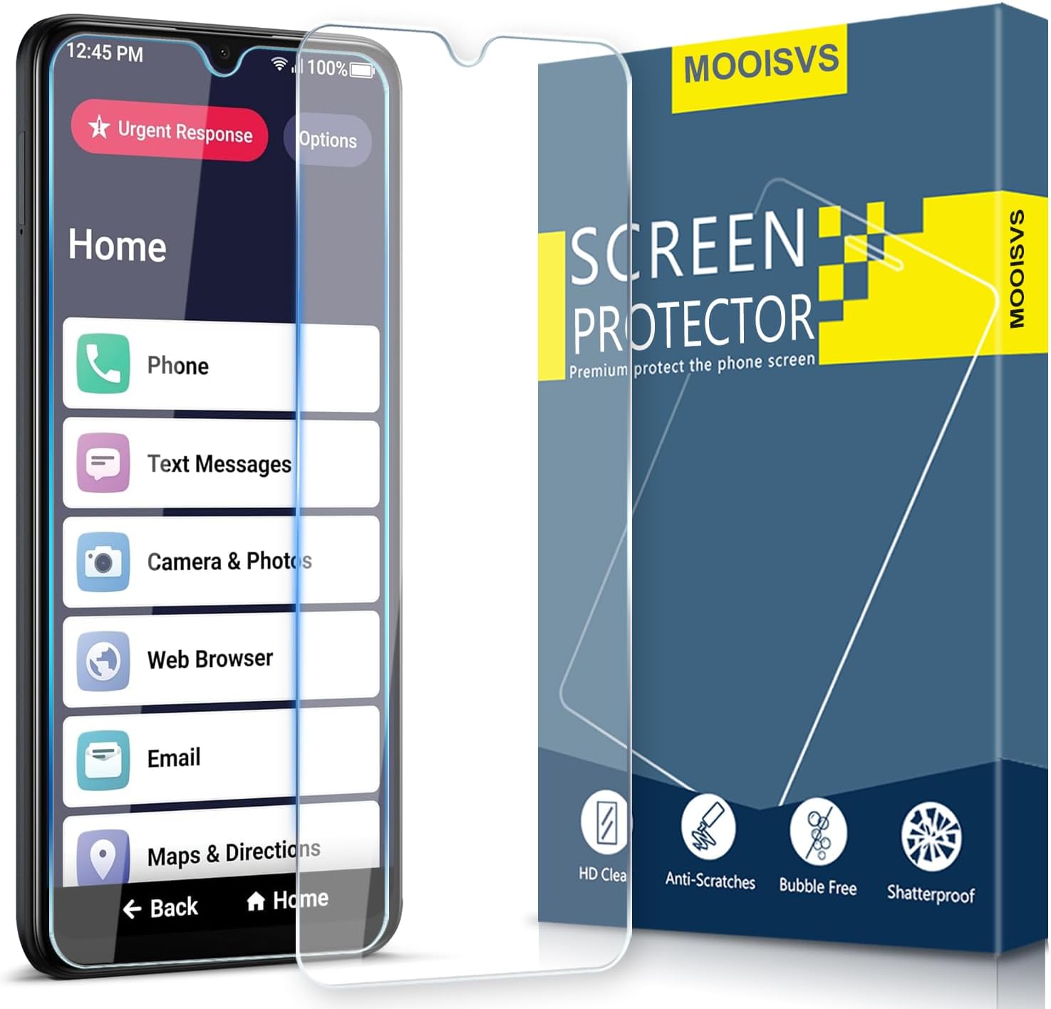 Amazon.com: Supershieldz (2 Pack) Designed for Lively Jitterbug Smart4 ...