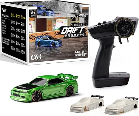 Amazon.co.jp: Turbo Racing 1/76 Scale RC Car, Turbo Racing 1/76 C64 ...
