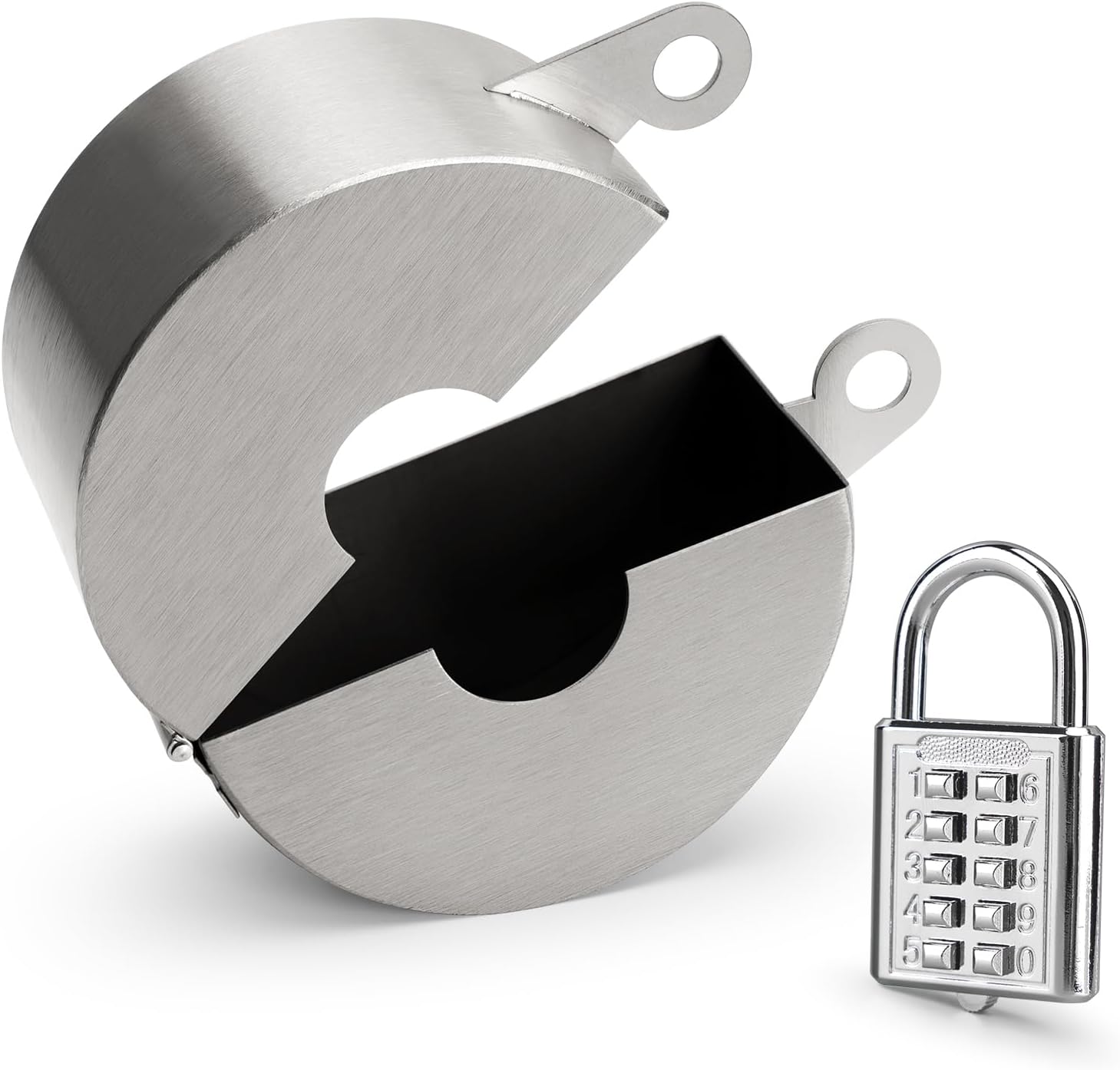 Outdoor Faucet Lock, Stainless Steel Water Spigot Lock, Water Valve ...