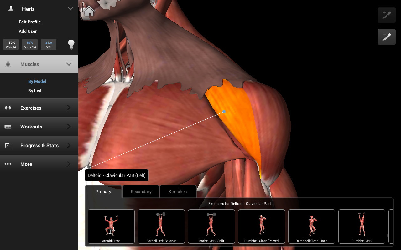 iMuscle 2 - App on Amazon Appstore