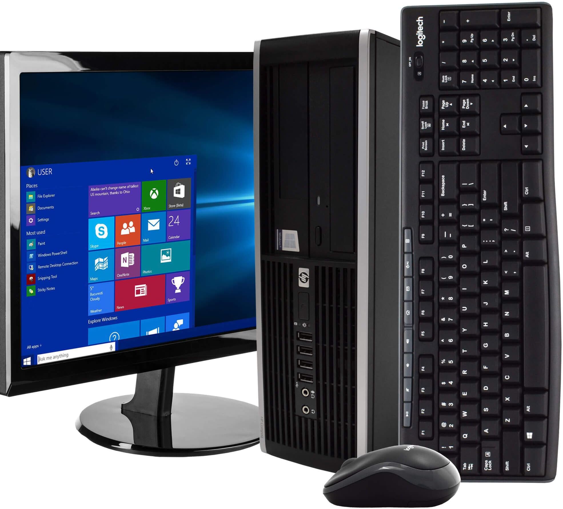 Amazon.com: HP Elite 8100 Desktop Computer Package - Intel Core i5 3.2 ...