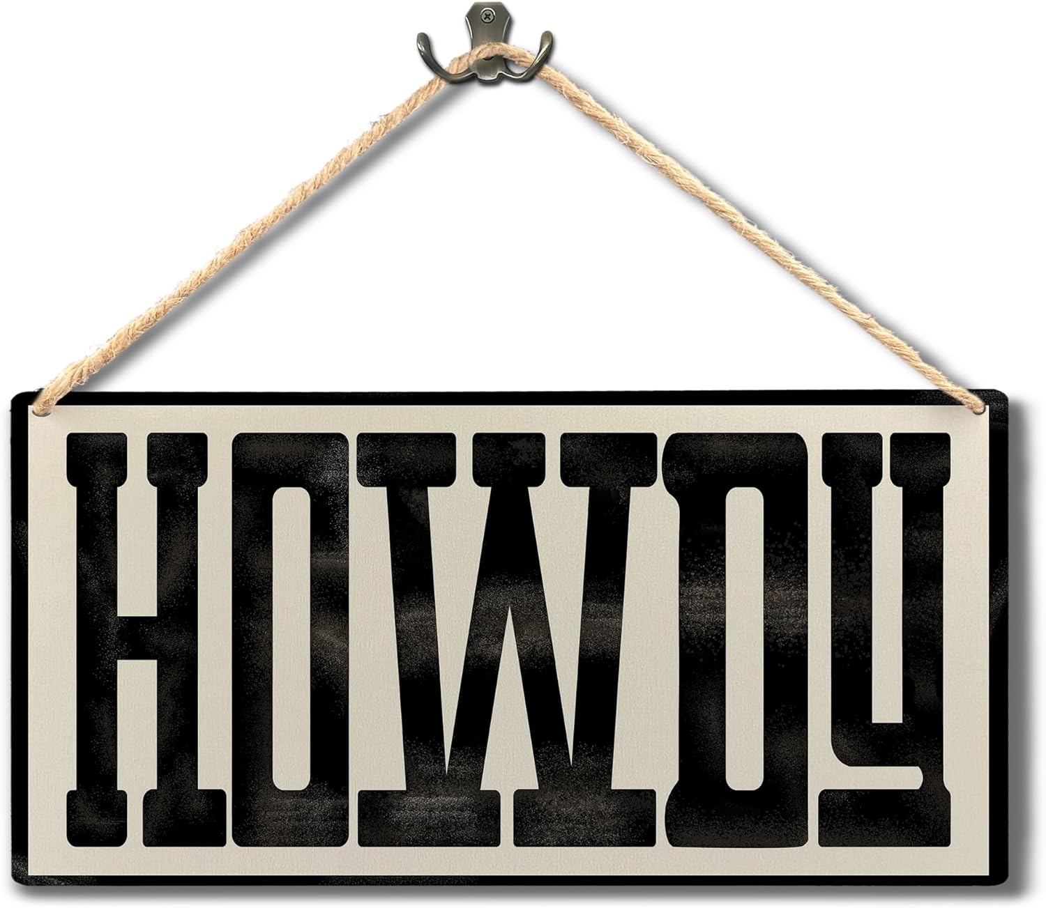 Amazon.com: Ryeolo Howdy Sign - Trendy Funky Wall Art, Boho Western ...