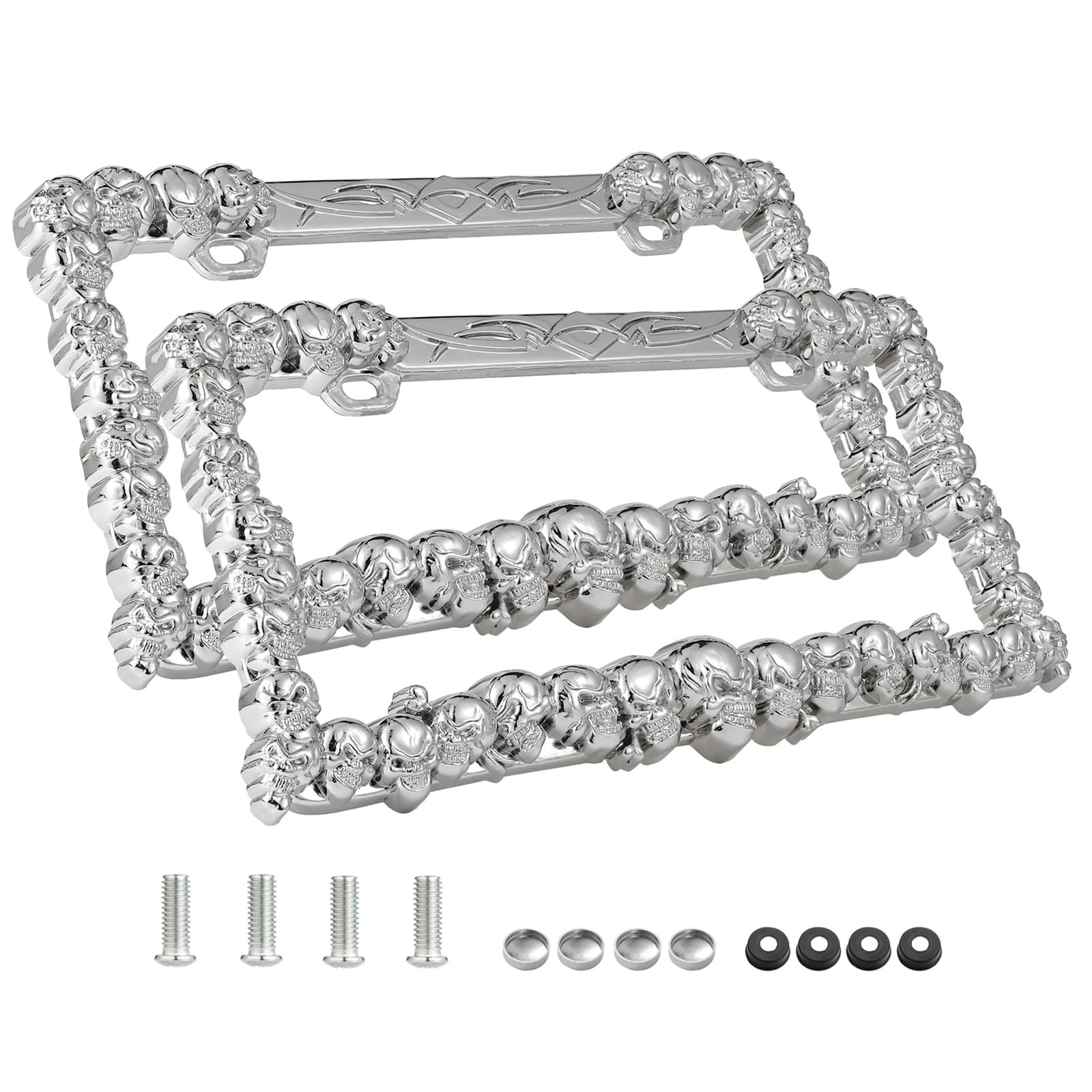 Amazon.com: Ettonsun 2-Pack License Plate Frames - License Plate Covers ...