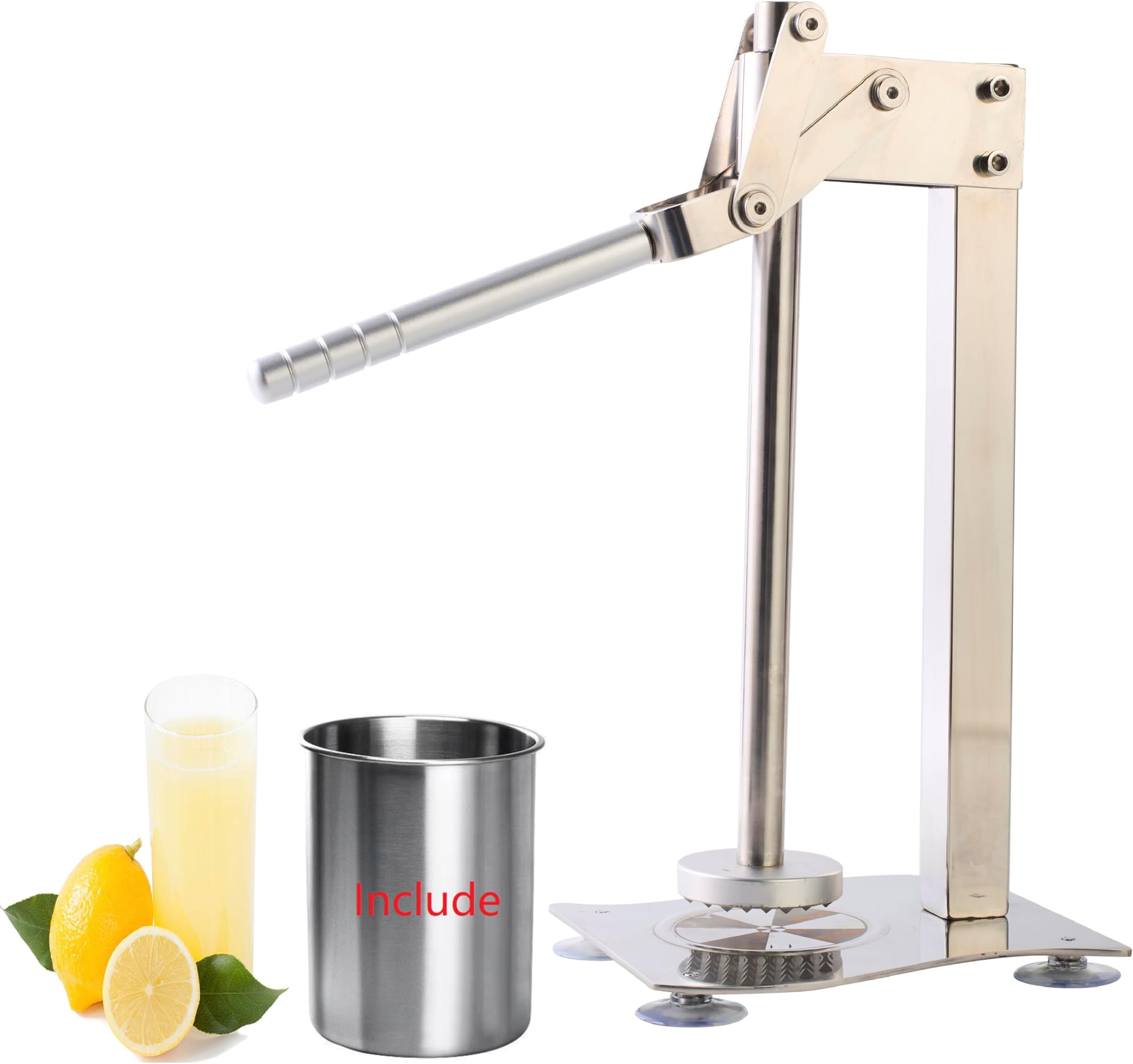 Amazon.com: Yooleantu Stainless Steel heavy duty Lemon press Squeezer ...