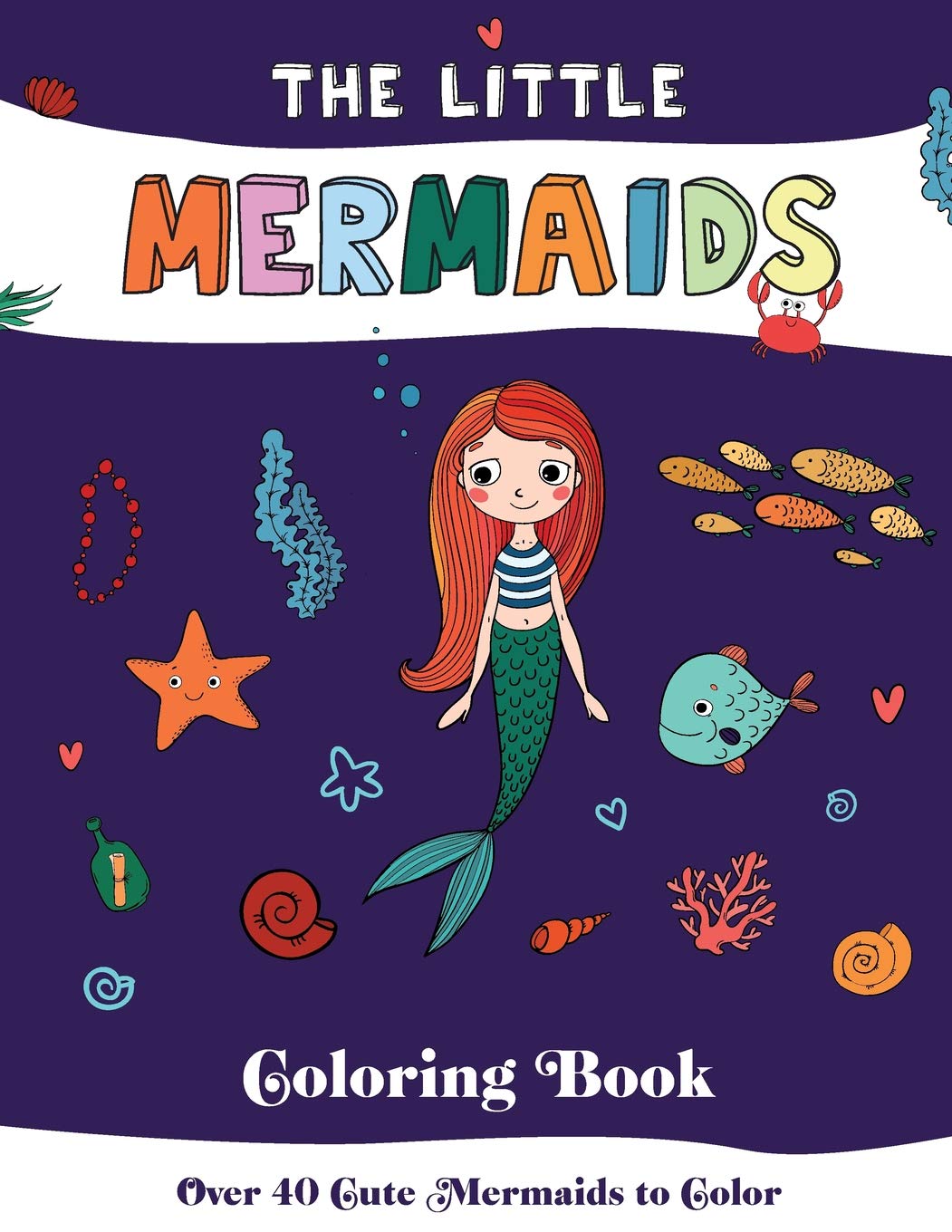 Buy The Little Mermaids Coloring Book:: Coloring Book for Kids and ...