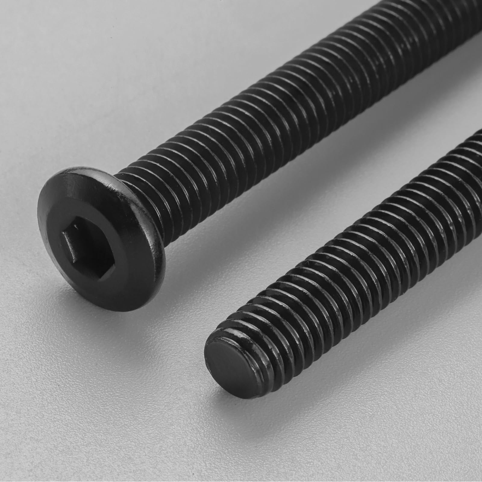 Snapklik.com : BNUOK M6-1.0 X 18mm Flat Head Hex Socket Cap Screws ...