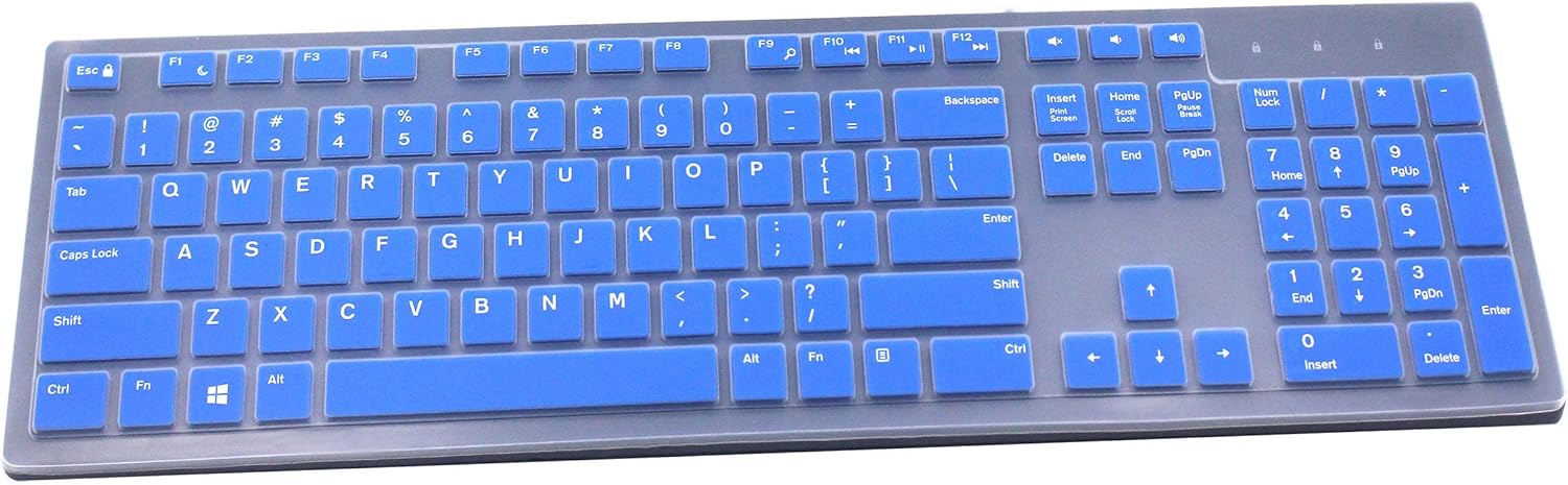 Amazon.com: Keyboard Cover Compatible for Dell KM636 KB216 Keyboard ...