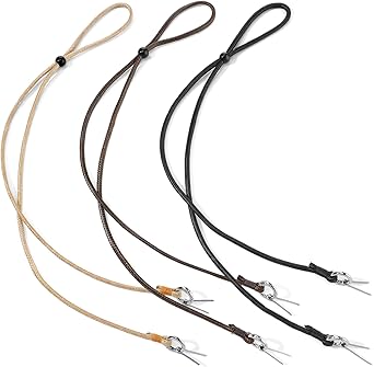 Amazon.com: Wesnoy 3 Pcs Western Braided Stampede String Hat Chin Strap ...