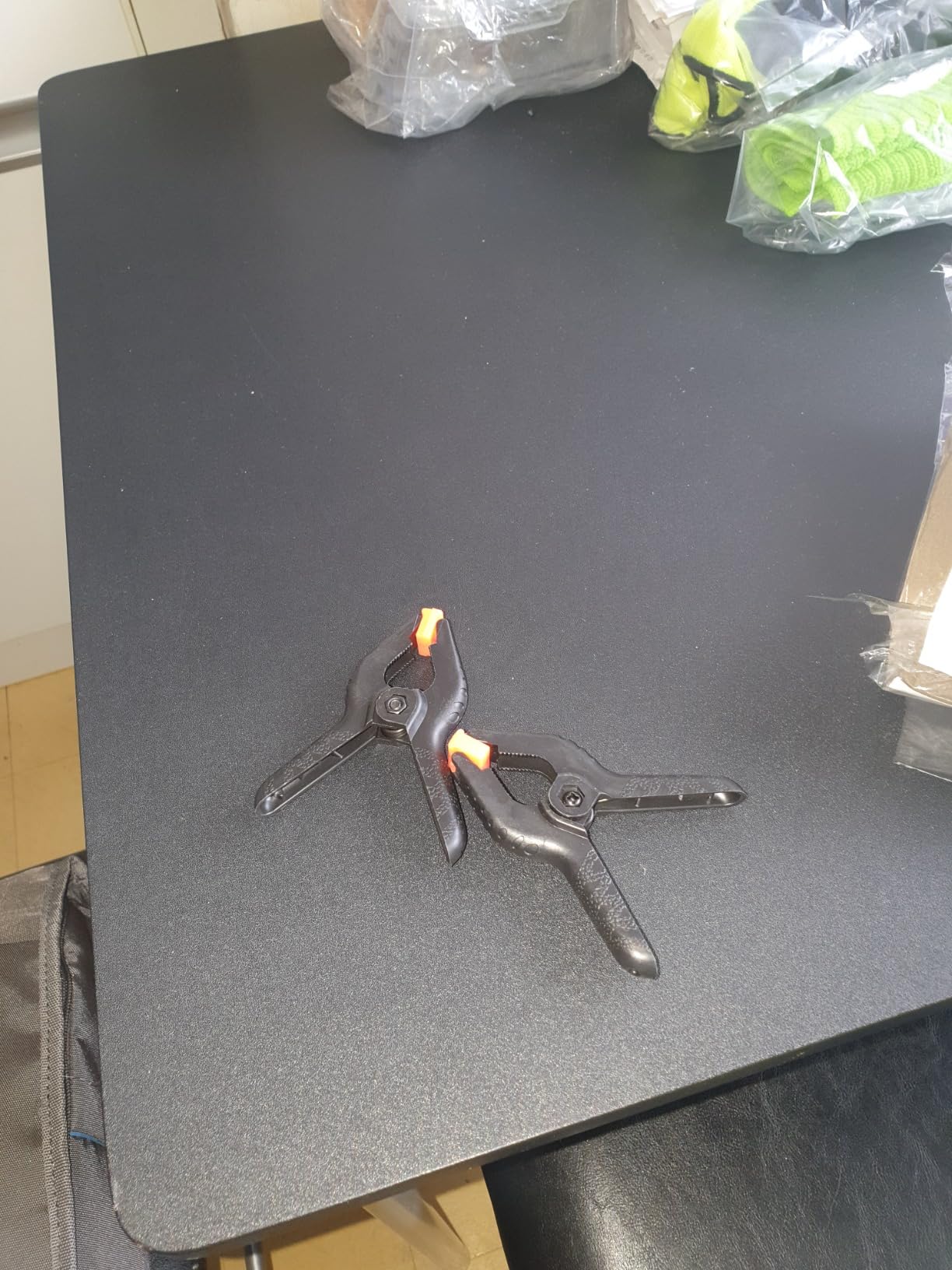 8 Pcs Plastic Spring Clamps Jaw Open Spring Clamp Extra Strength Work ...