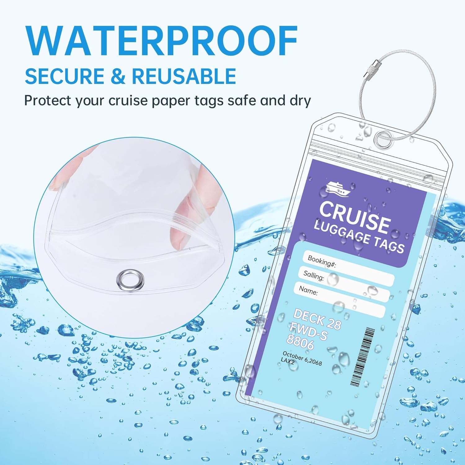 Snapklik.com : Luggage Tags For Cruise Ships, Carnival Cruise Luggage ...