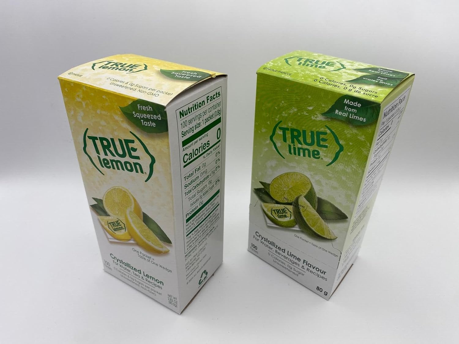 True Citrus Multipack - 100 Lime sachets and 100 Lemon sachets ...