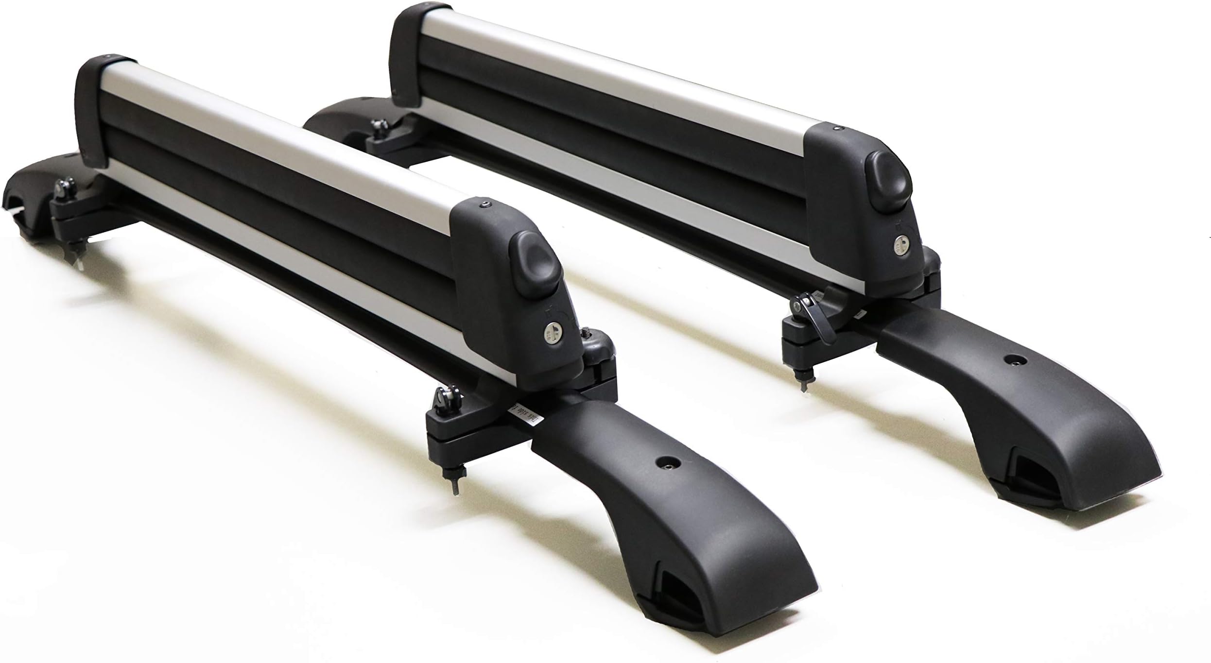 Amazon.com: BRIGHTLINES Complete Set of Roof Rack Crossbars and Ski ...