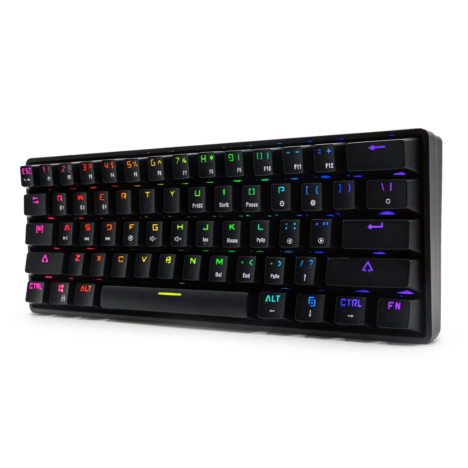 Amazon.in: Buy KIMYRA Wireless 60% Mechanical Keyboard, 2.4G Type-C ...