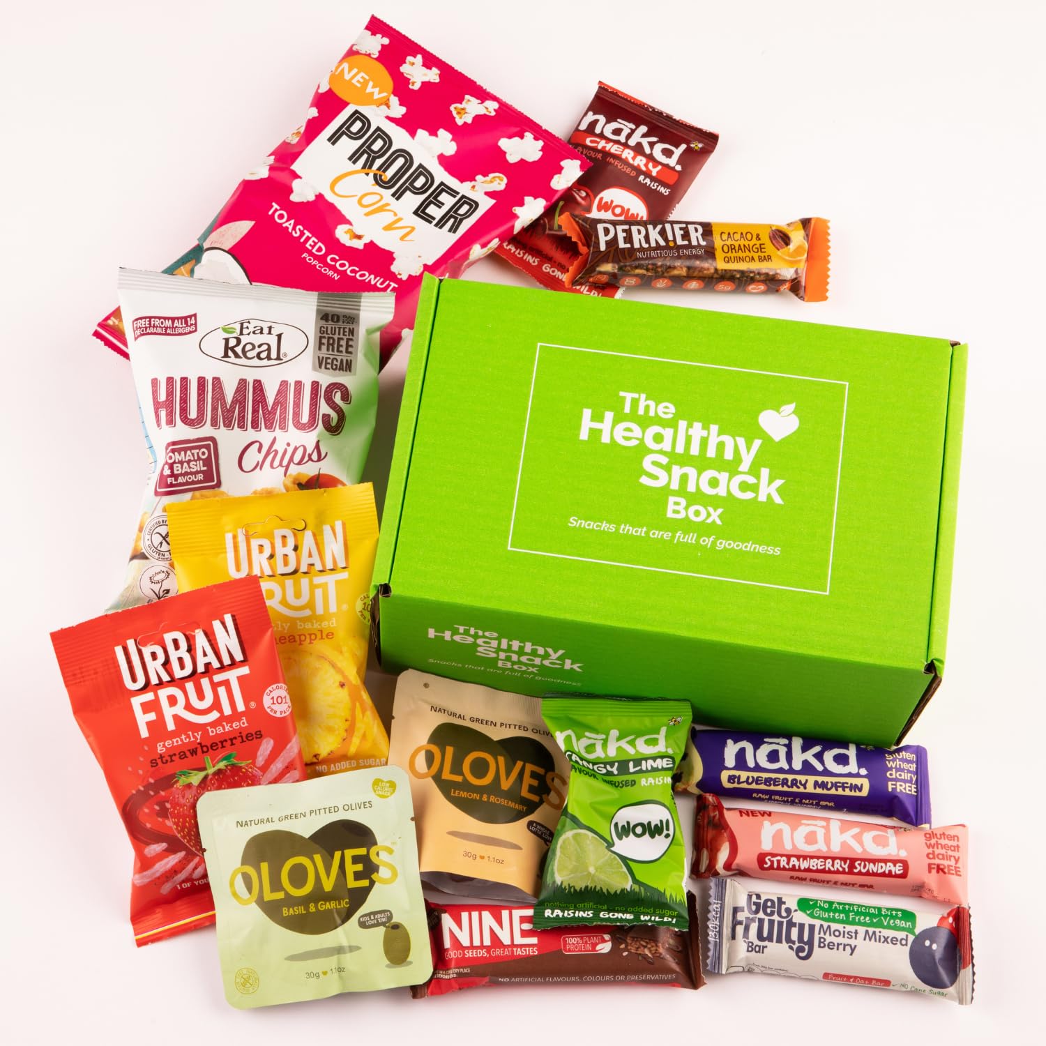 The Healthy Snack Box, Vegan And Gluten Free Snacks Gift Hamper For The ...