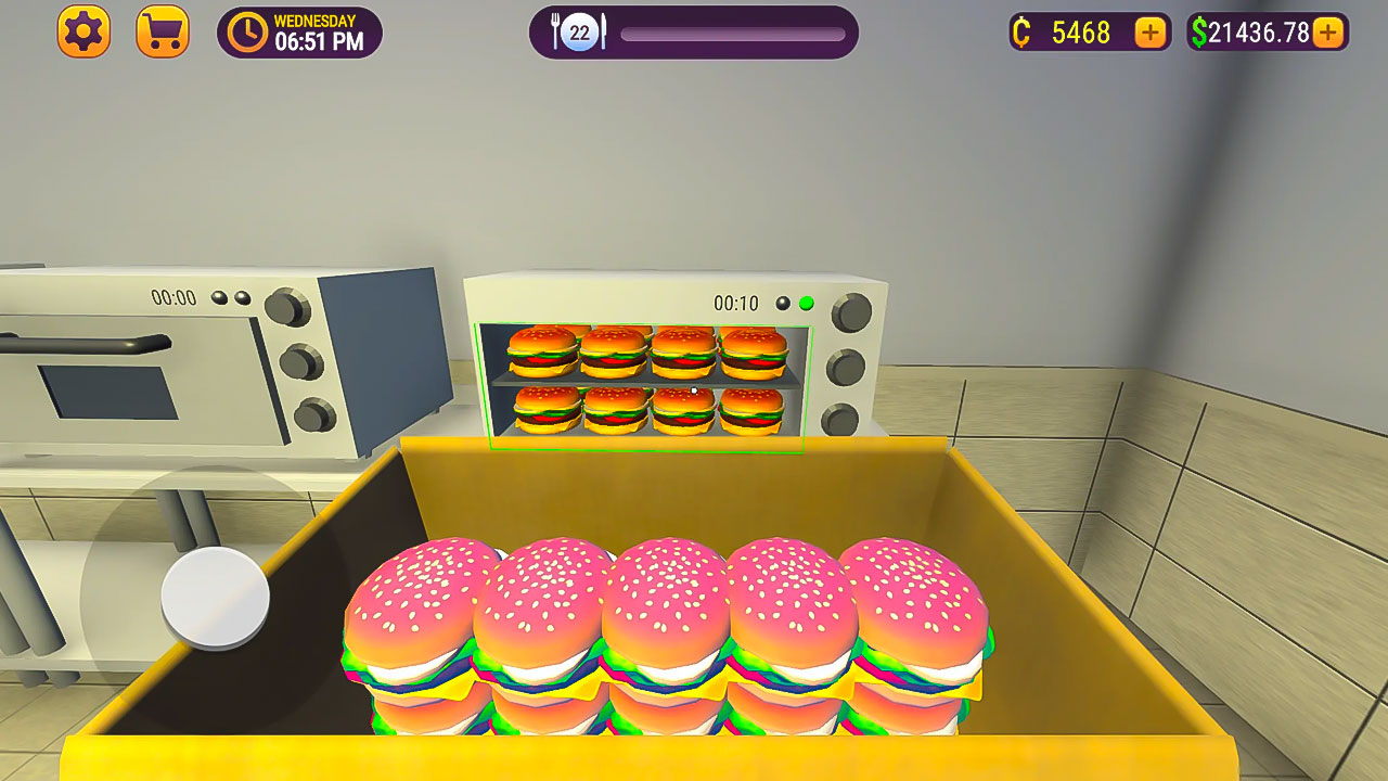 Fast Food Cooking Point Arena Games Simulator 3D: Fast Food Simulator ...