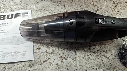 Amazon.com - BUFF Handheld Vacuum Cordless - Portable and Rechargeable ...