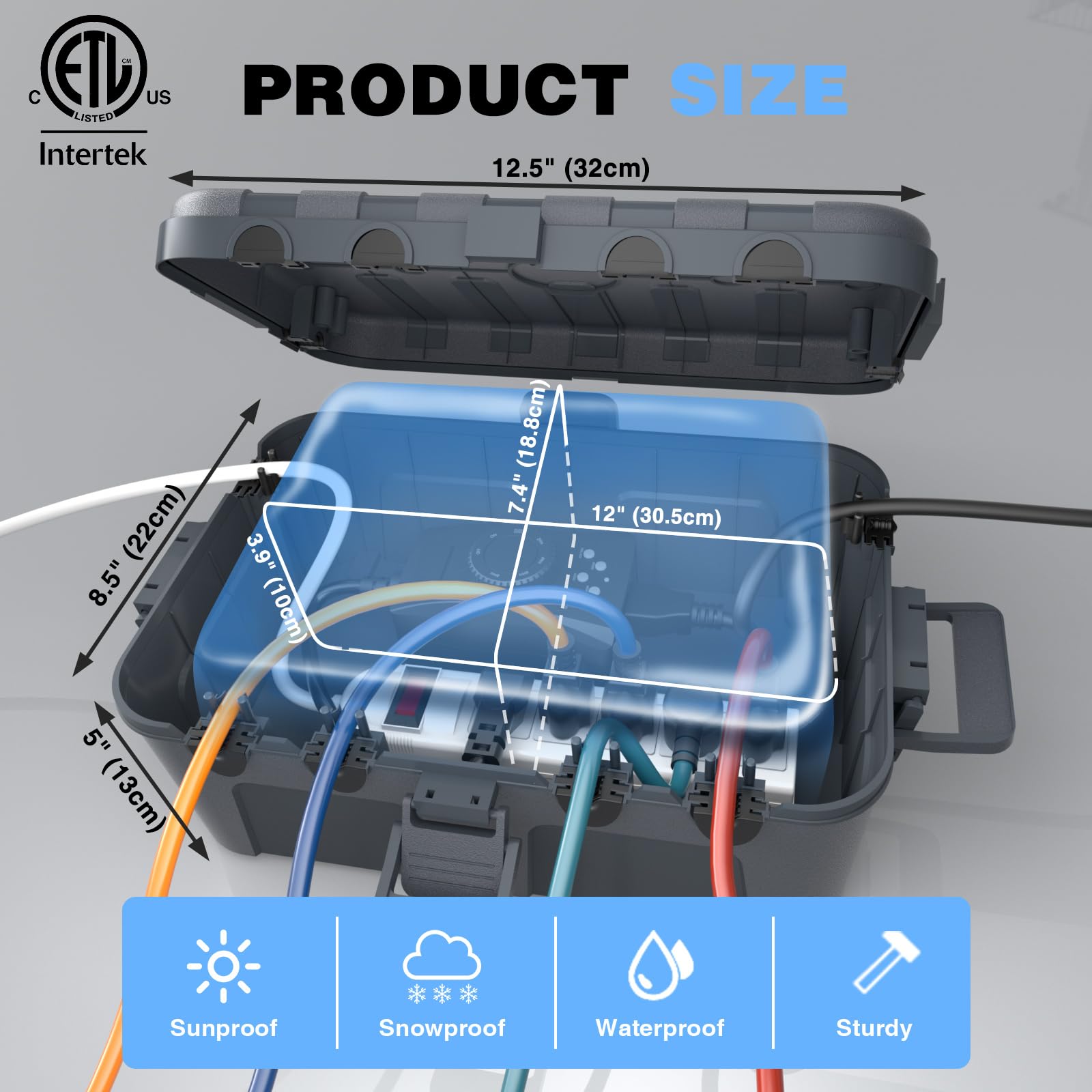 Snapklik.com : Flemoon IP54 Waterproof Box