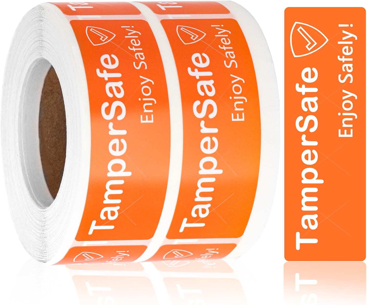 Amazon.com: 500 Pieces Tamper Evident Label1* 3 Inch Food Delivery ...