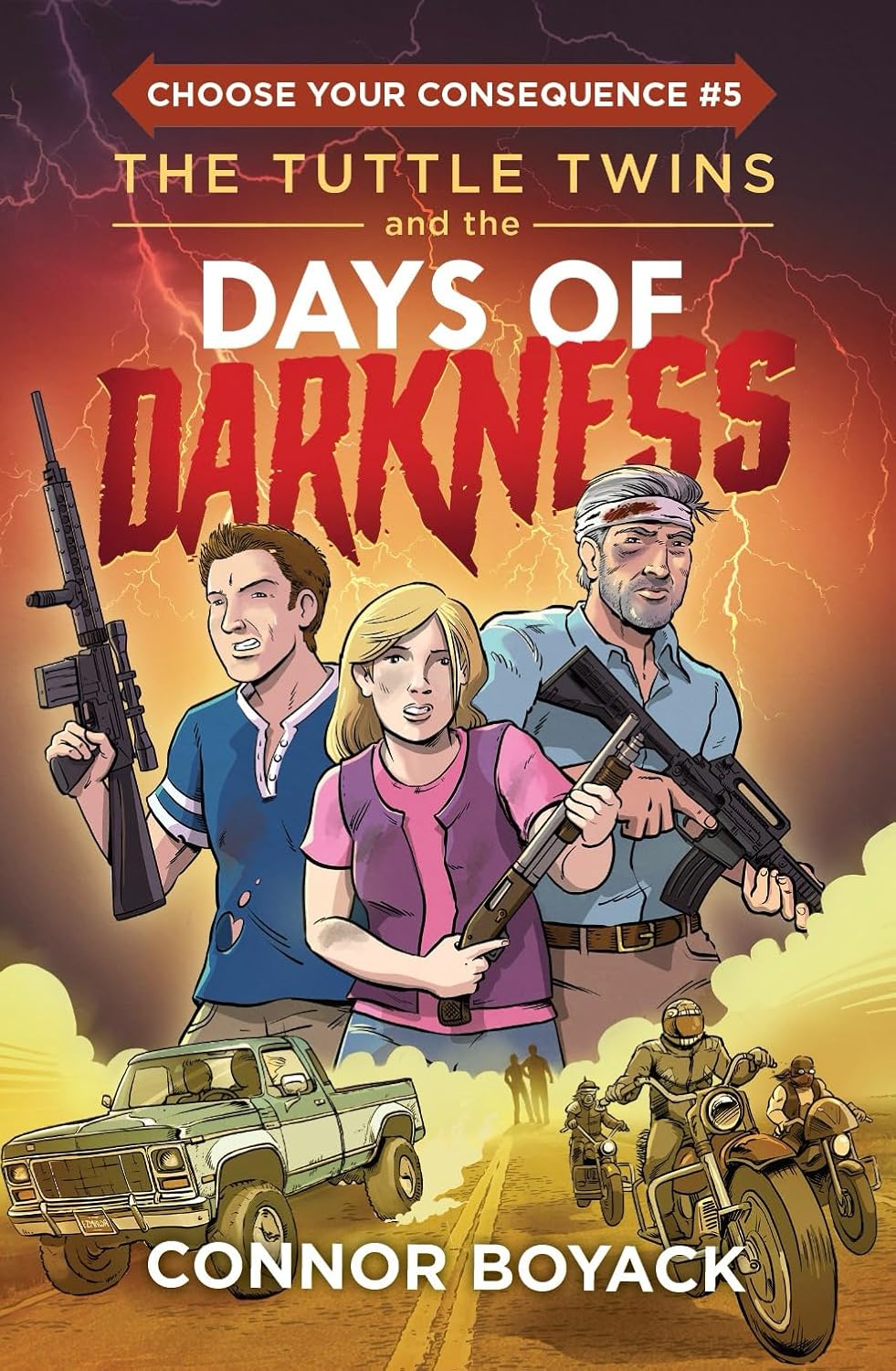 The Tuttle Twins and the Days of Darkness: Connor Boyack, Elijah ...