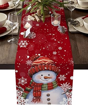 Amazon.com: Artoid Mode Happy Birthday Cake Table Runner, Candle ...
