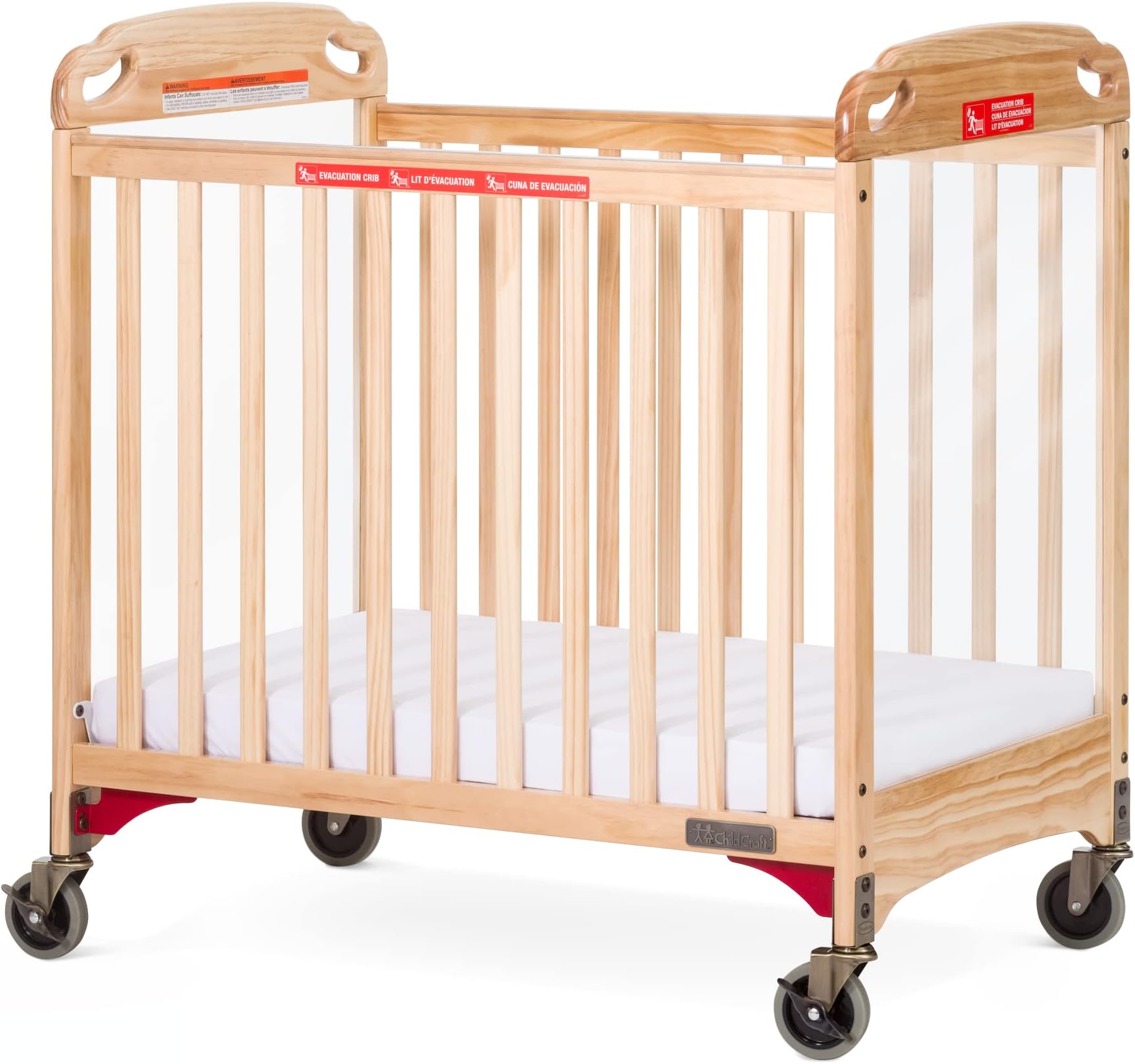 Amazon.com : Child Craft Safe Haven Daycare Evacuation Wooden Compact ...