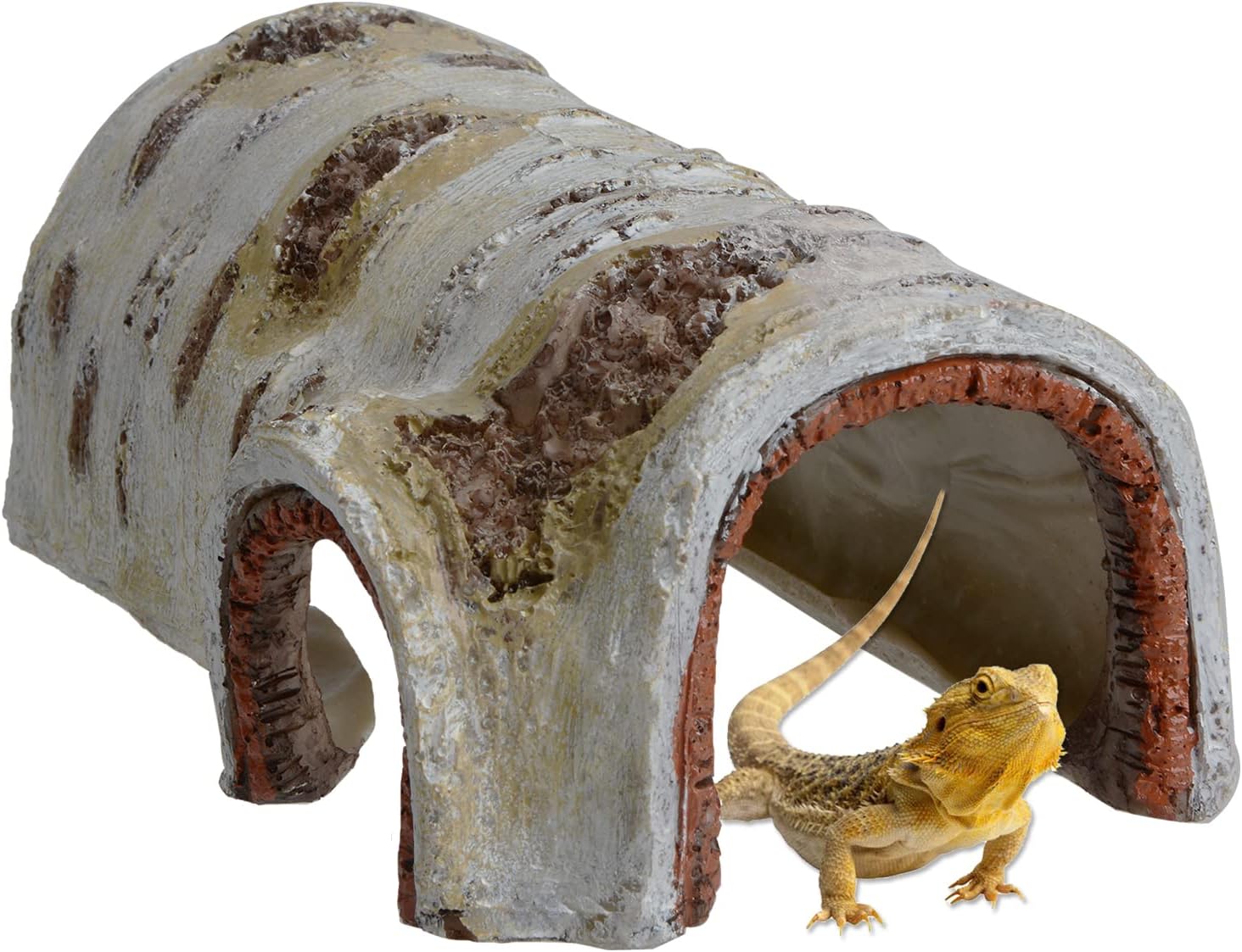 Komodo Wooden Hide for Reptiles, Large Size : Amazon.co.uk: Pet Supplies