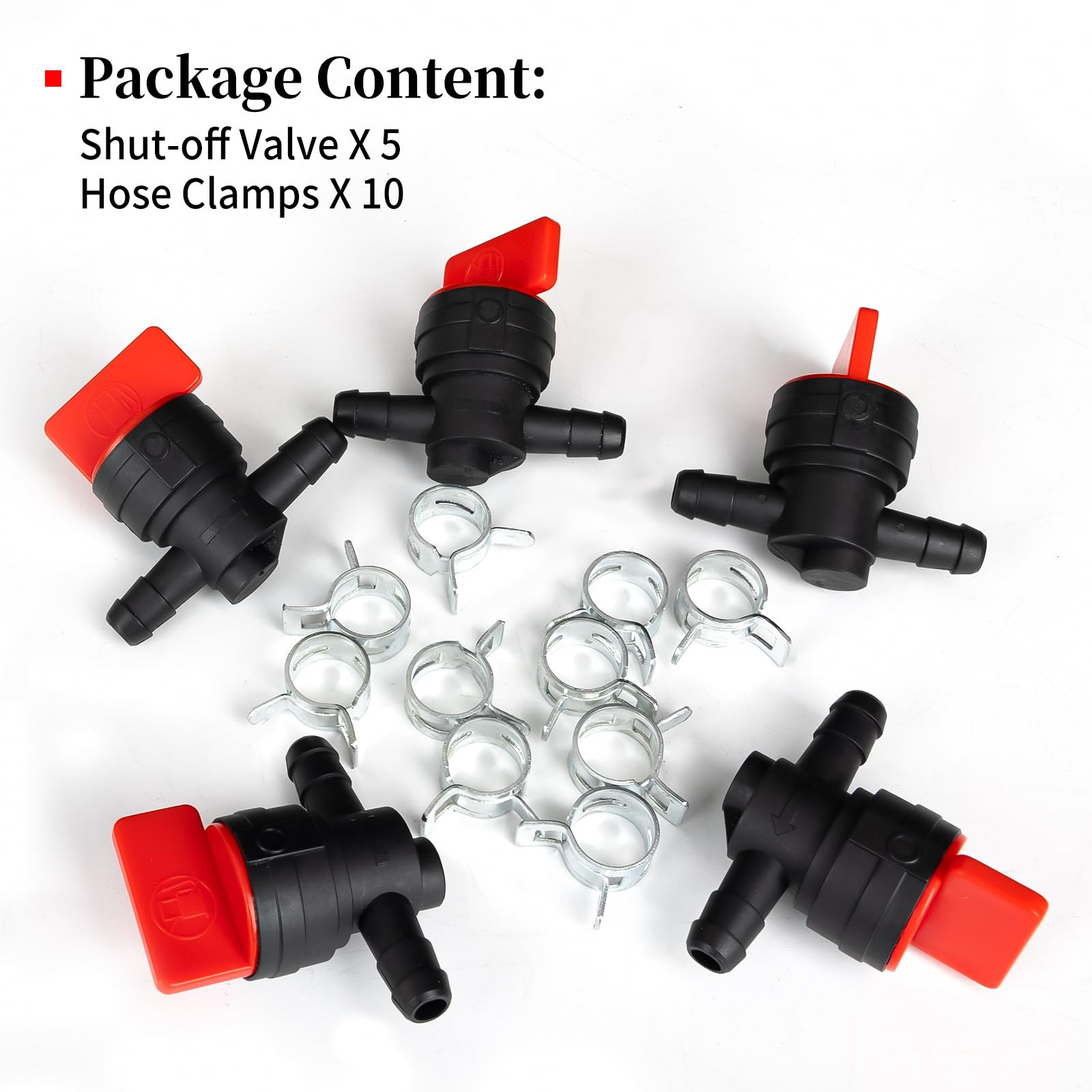 Snapklik.com : Fuel Shut Off Valve For Mower - 1/4" Fuel Cut Off Valve ...