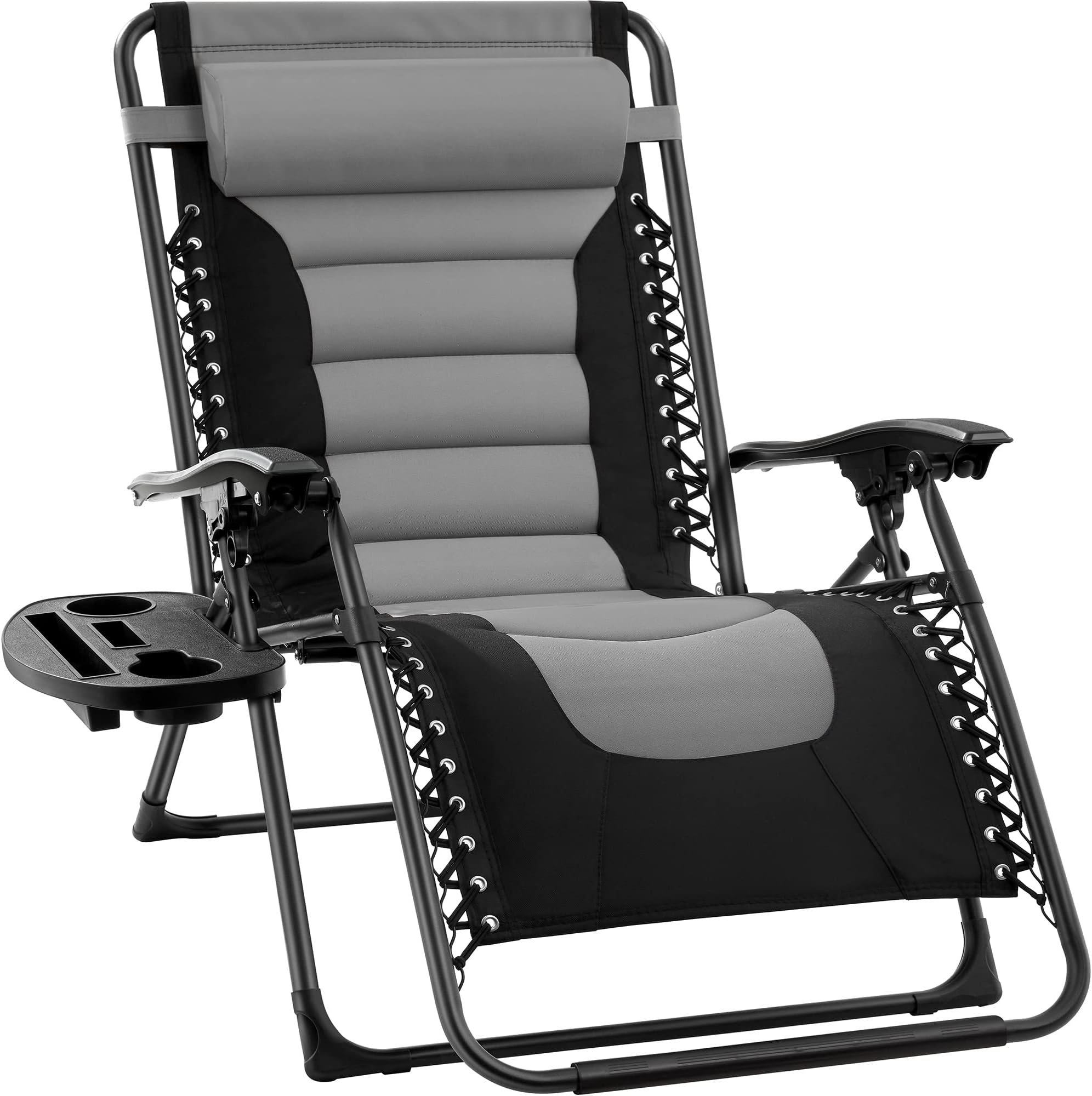 Amazon.com: PHI VILLA XXL Oversized Padded Zero Gravity Chair, Foldable ...