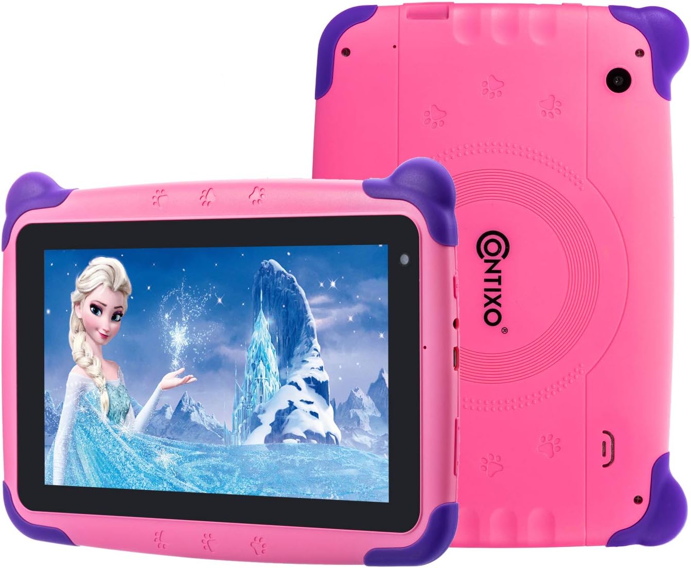 Amazon.com : [Upgraded] Contixo K4 HD 7" Kids Tablet with Durable ...