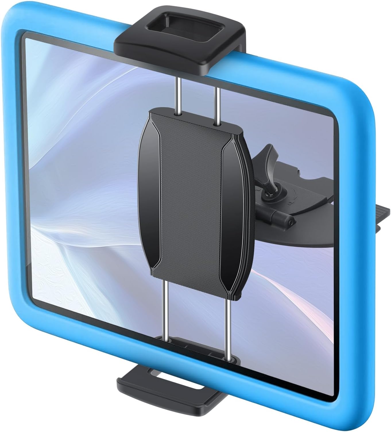 Amazon.com: Linkstyle 2 in 1 CD Slot Tablet Car Mount, Universal 360 ...