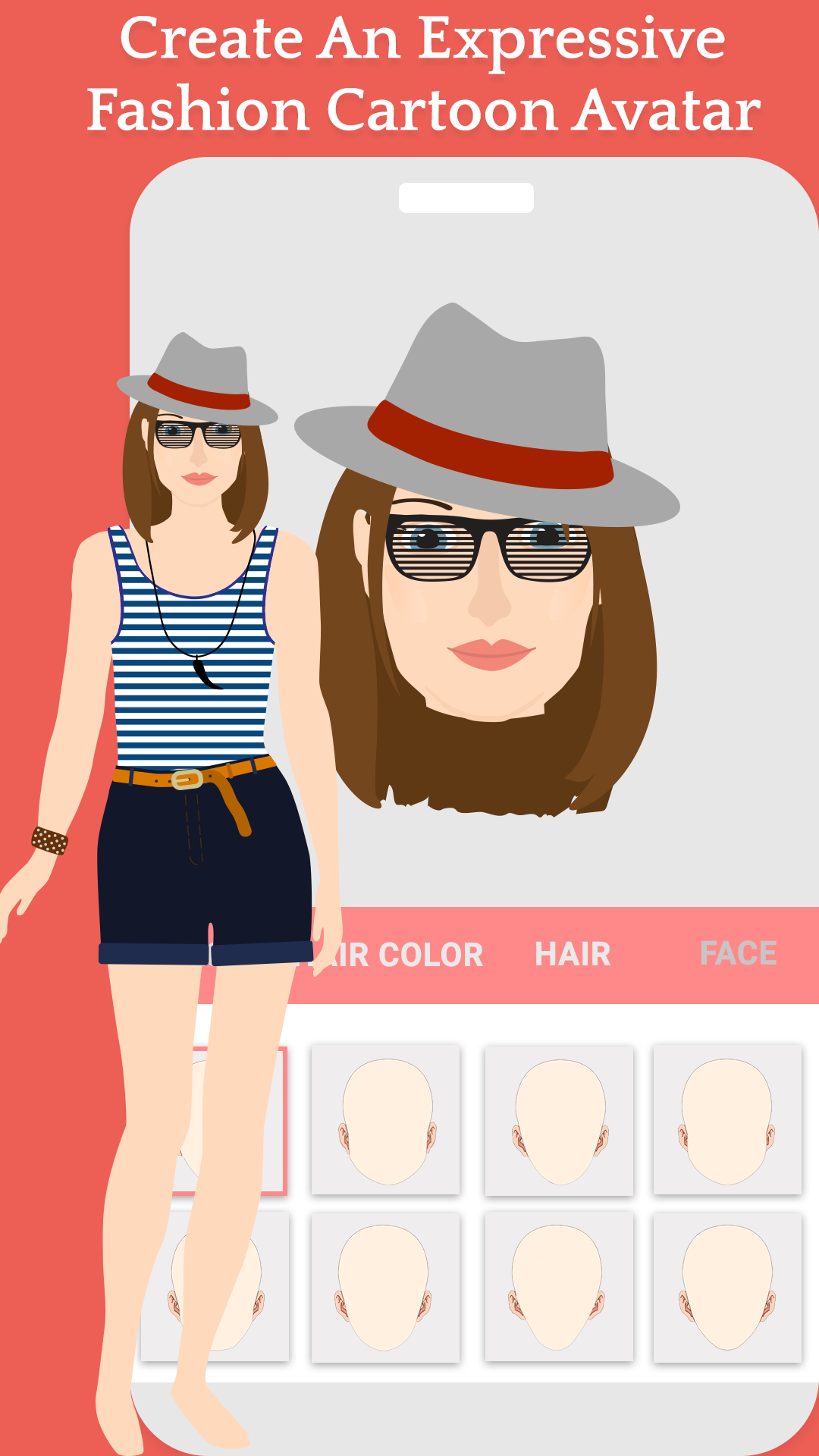 Fashion Cartoon Character Maker - App on Amazon Appstore