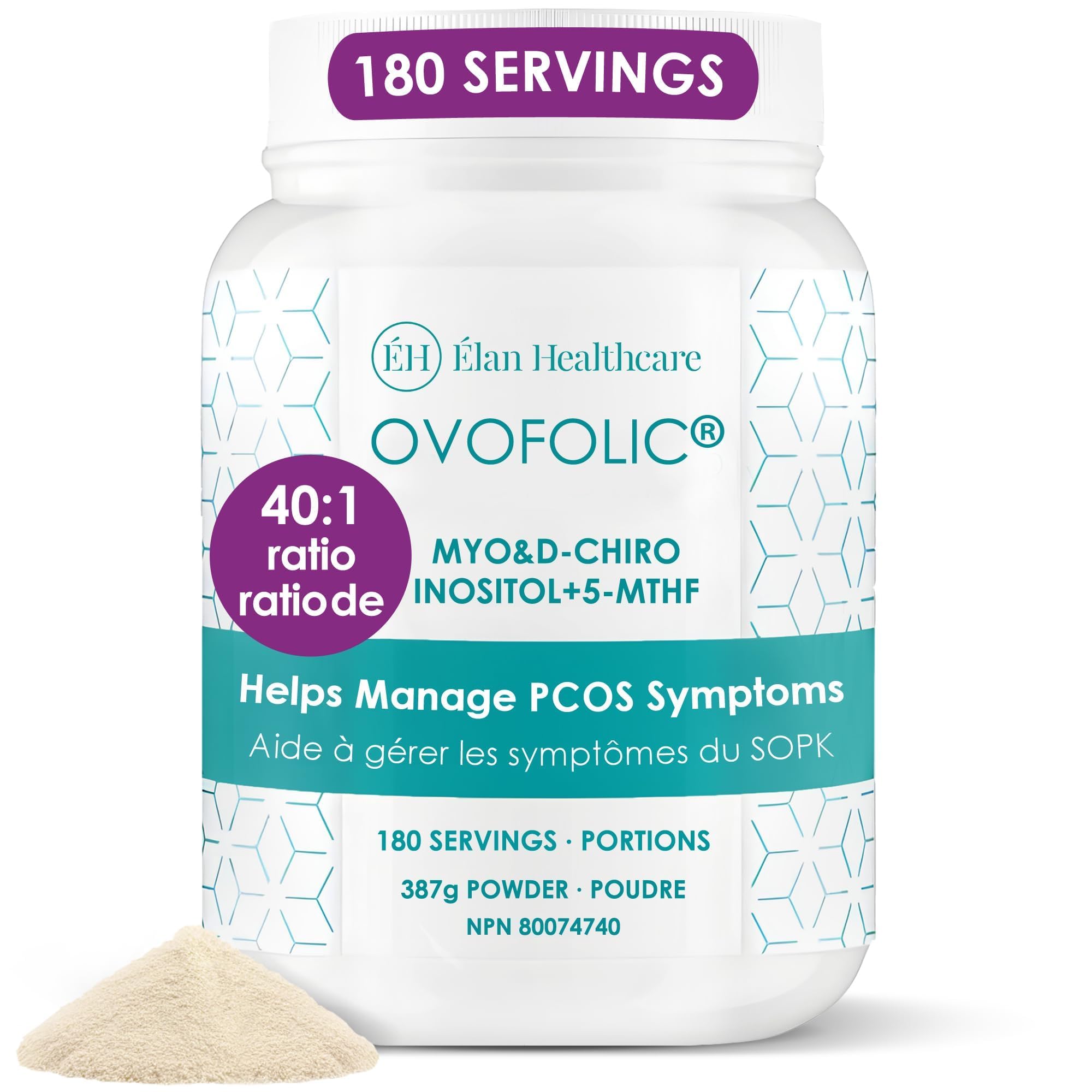 Ovofolic PCOS Supplement for Women - Boost Fertility, Hormonal Balance ...