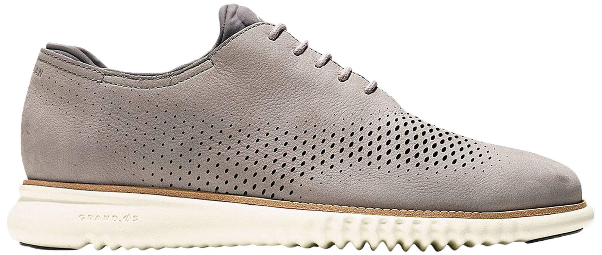 2zergrand Lined Laser Wingtip Oxford