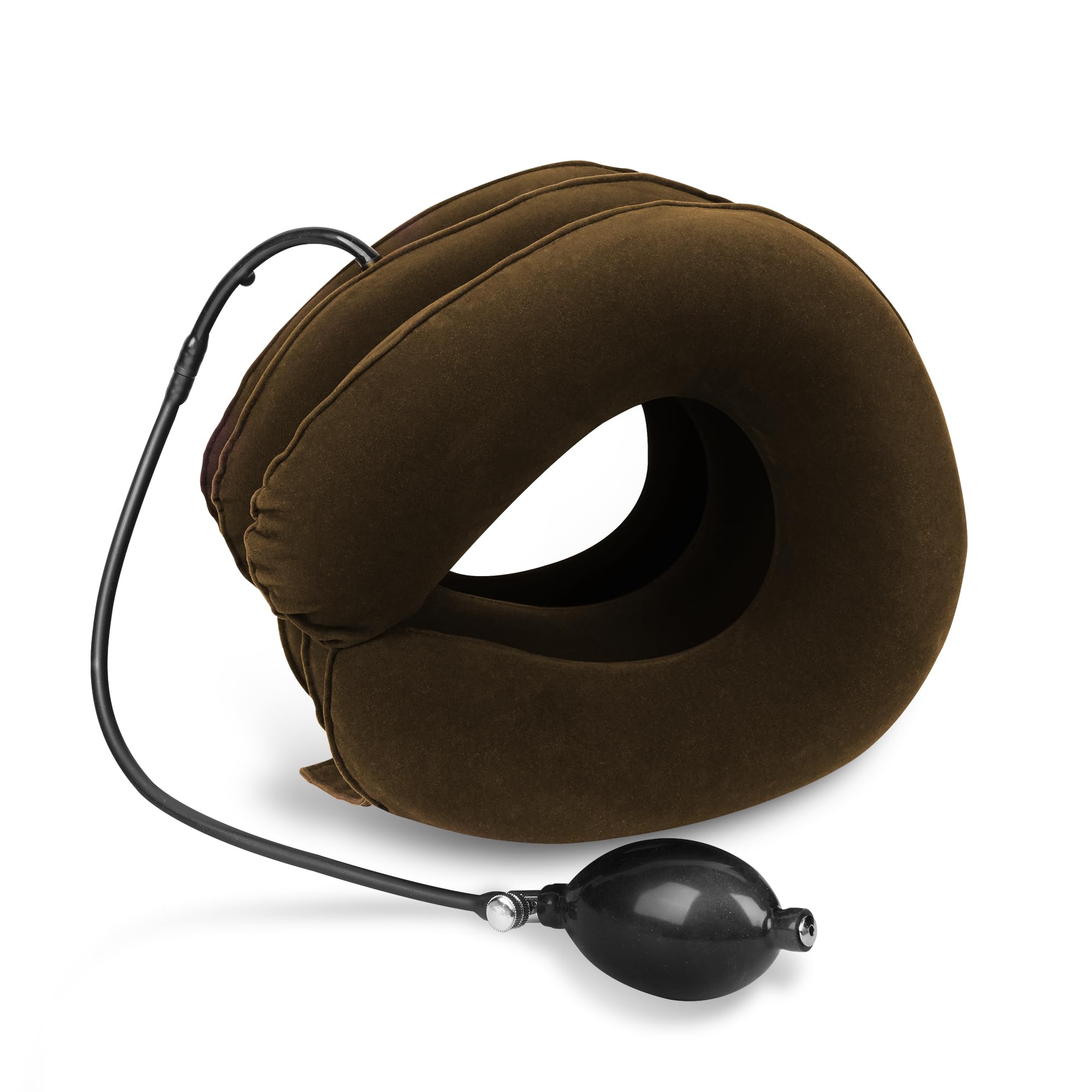 Snapklik.com : Cervical Neck Traction Device Inflatable Neck Stretcher