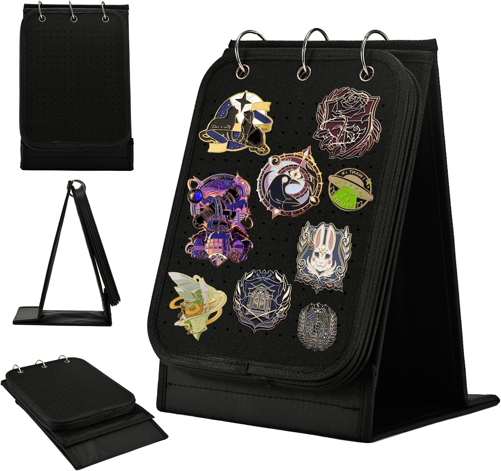 Amazon.com: Brooch Pin Organizer Display Stand for 240 Pins Store, Pin ...